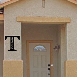 Custom Letter Sign Large Letter Address Decor Home Street - Etsy