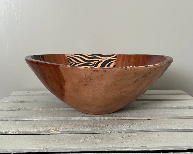 Zimbabwe Bowl Africa Hand Carved Hand Painted African Art Home Decor ...