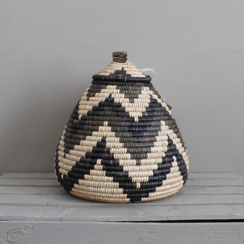 African Hand Woven Pot South Africa Traditional Zulu Grass - Etsy