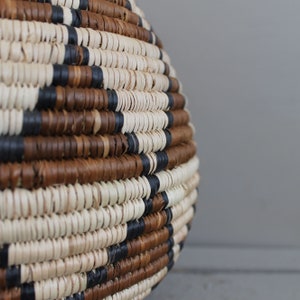 African Hand Woven Pot South Africa Traditional Zulu Grass Storage Pot ...