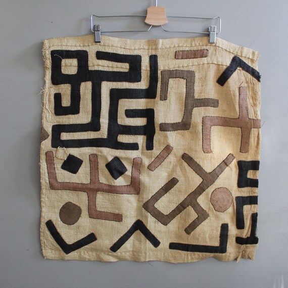 25 Africa Kuba Cloth DRC Raffia Vintage Authentic Hand Woven - Etsy