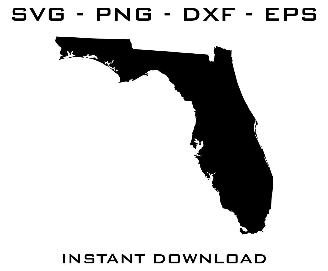 Florida SVG- Florida Cut Files - Florida Cricut - Florida Silhouette ...