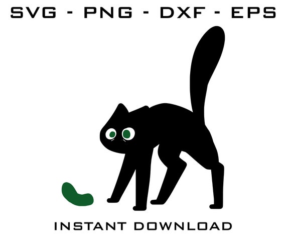 Cucumber Cat SVG Cucumber Cat Cut Files Cucumber Cat - Etsy
