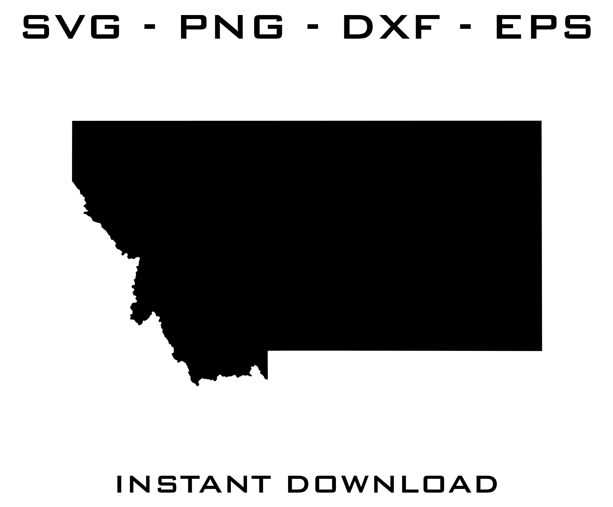 Montana SVG - Montana Cut Files - Montana Cricut - Montana Silhouette ...