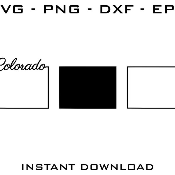 Colorado Svg - Etsy