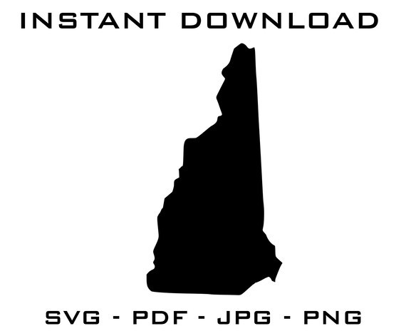 New Hampshire SVG New Hampshire Cut Files New Hampshire | Etsy