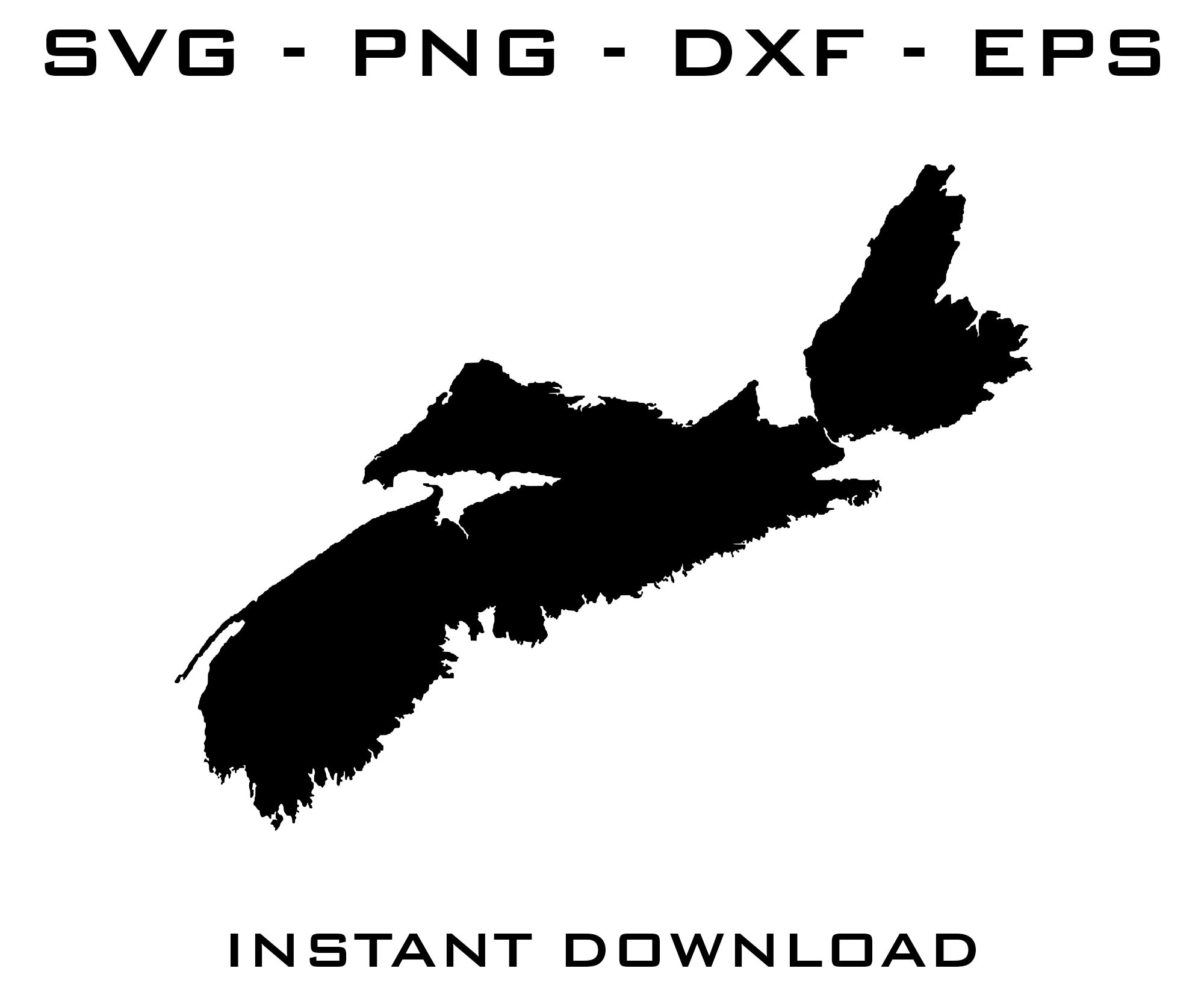 Nova Scotia Canada SVG - Nova Scotia Canada Cut Files - Nova Scotia ...