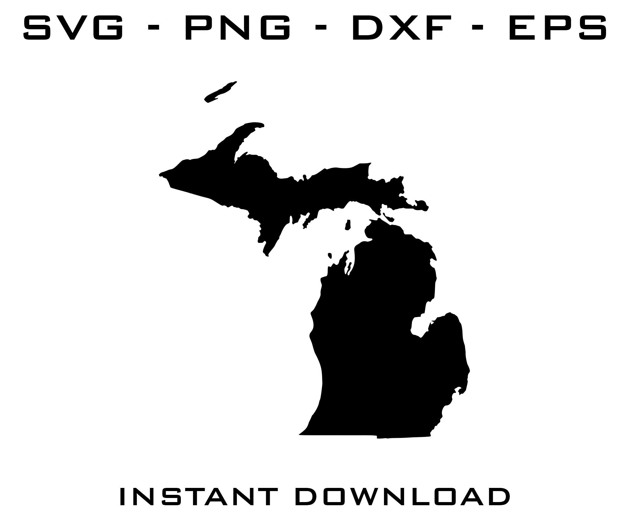 Michigan SVG - Michigan Cut Files - Michigan Cricut - Michigan ...