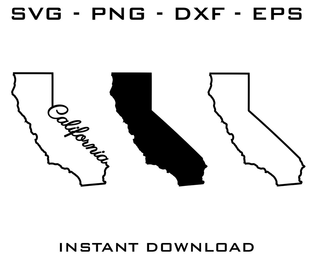 California Bundle SVG - California Bundle Cut Files - California Bundle ...
