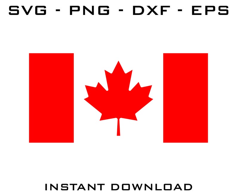 Updated - Canada Flag SVG - Canada Flag Cut Files - Canada Flag Cricut ...