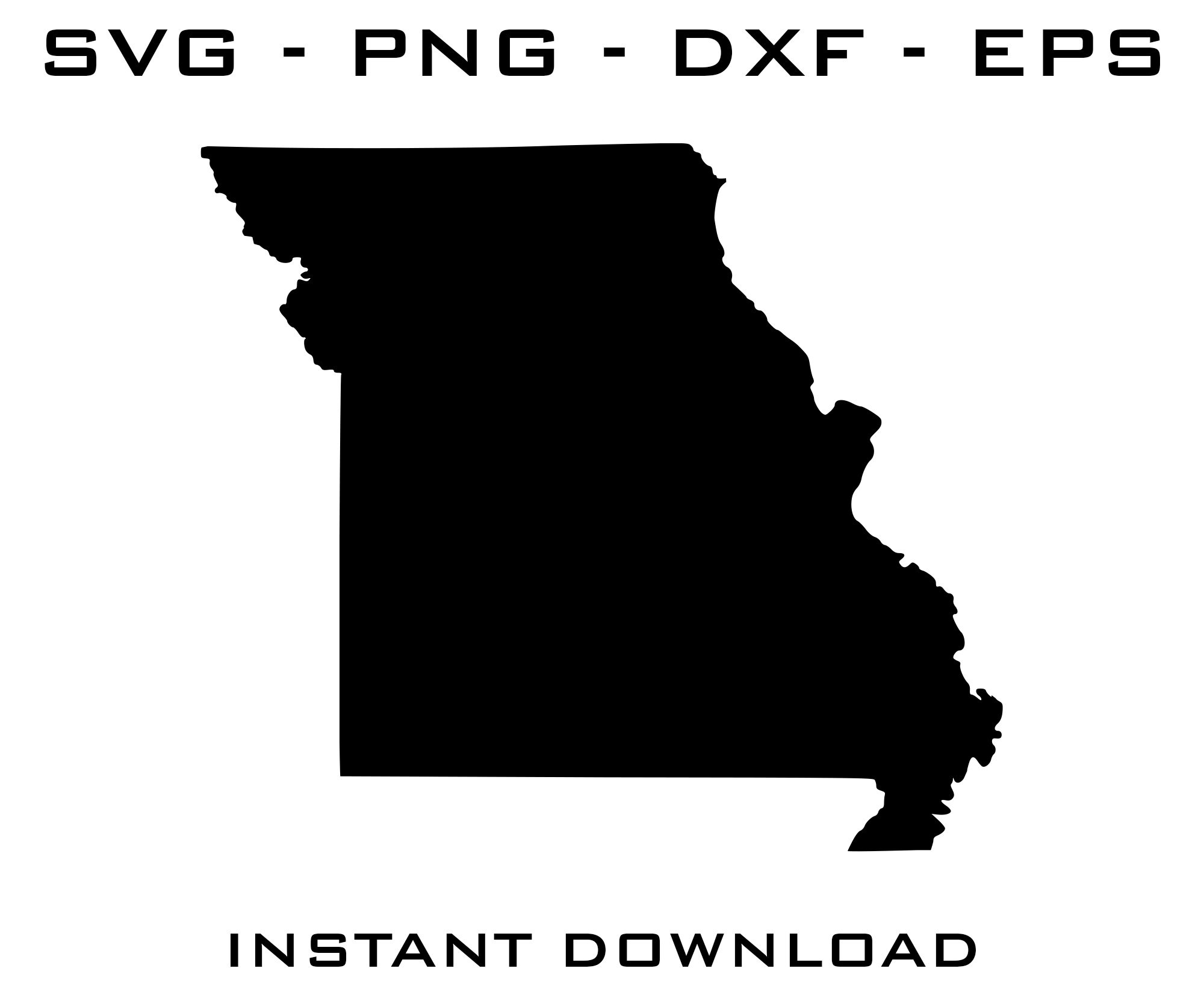 Missouri SVG - Missouri Cut Files - Missouri Cricut - Missouri ...