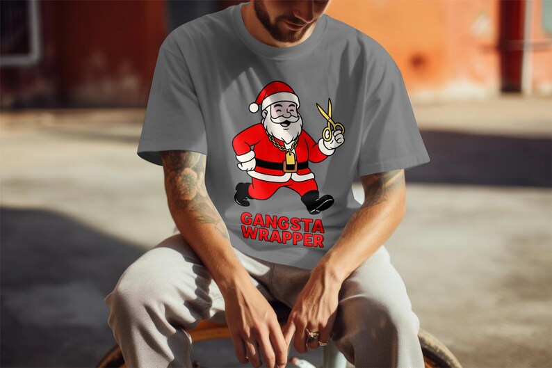 Gangsta Wrapper Santa SVG – Instant Download - Etsy