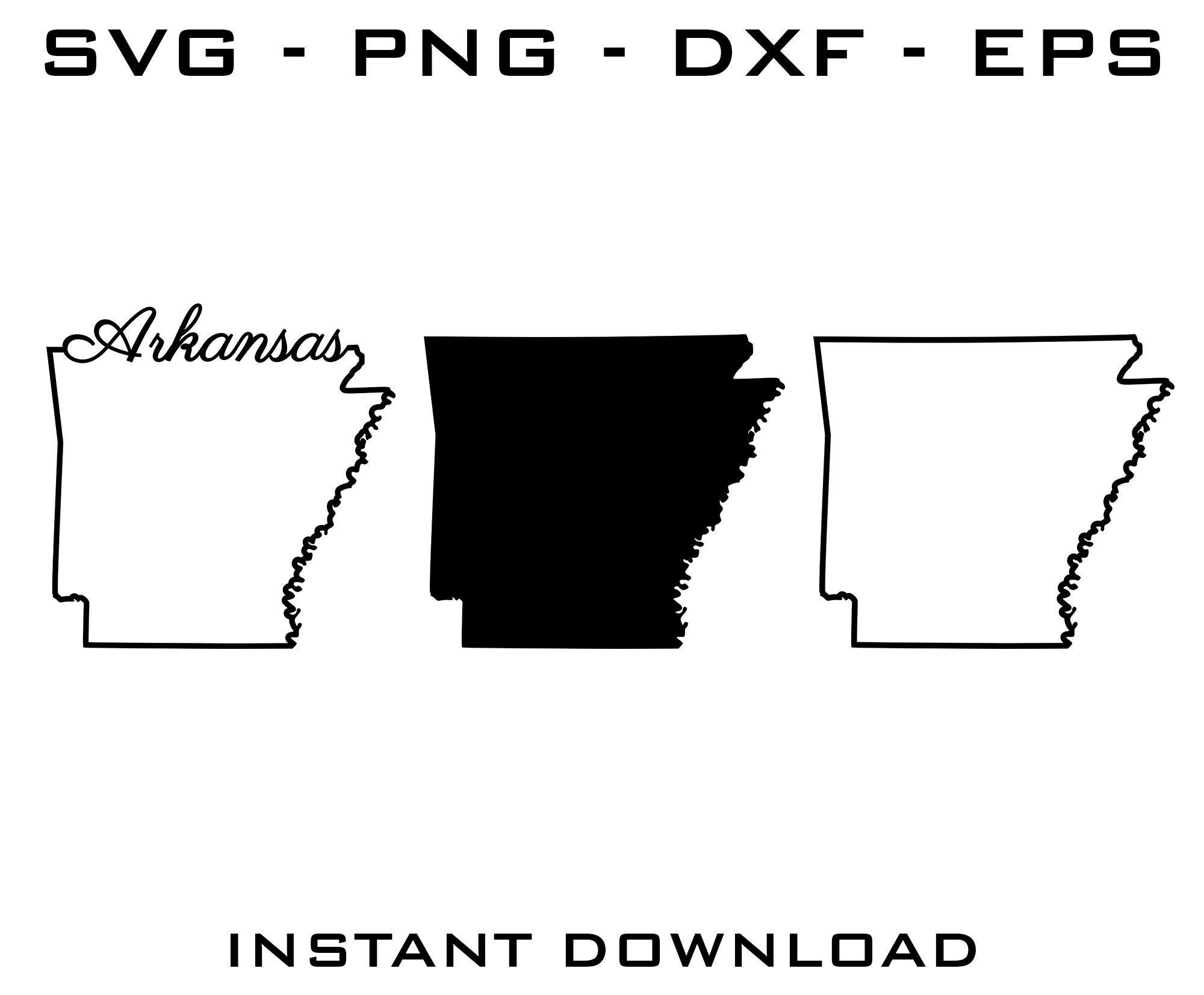 Arkansas Bundle SVG - Arkansas Bundle Cut Files - Arkansas Bundle ...