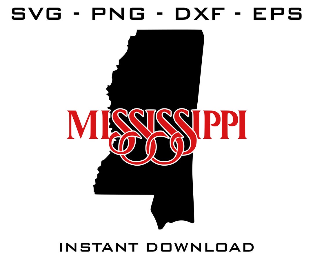 Mississippi SVG - Mississippi Cut Files - Mississippi Cricut ...