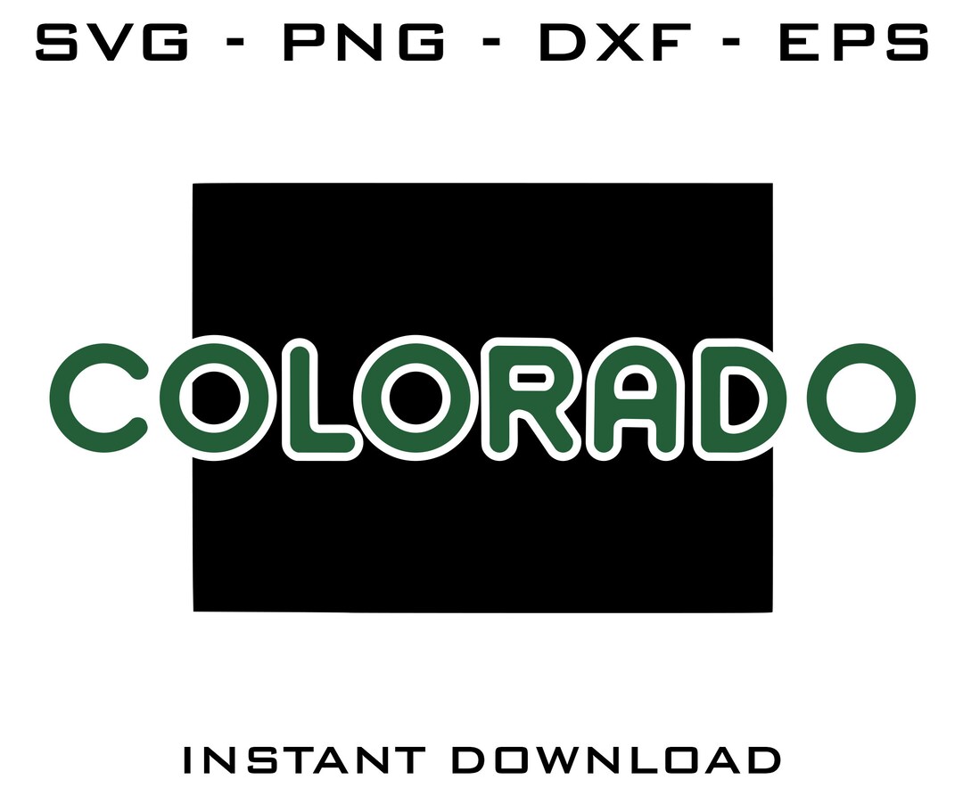 Colorado SVG - Colorado Cut Files - Colorado Cricut - Colorado ...