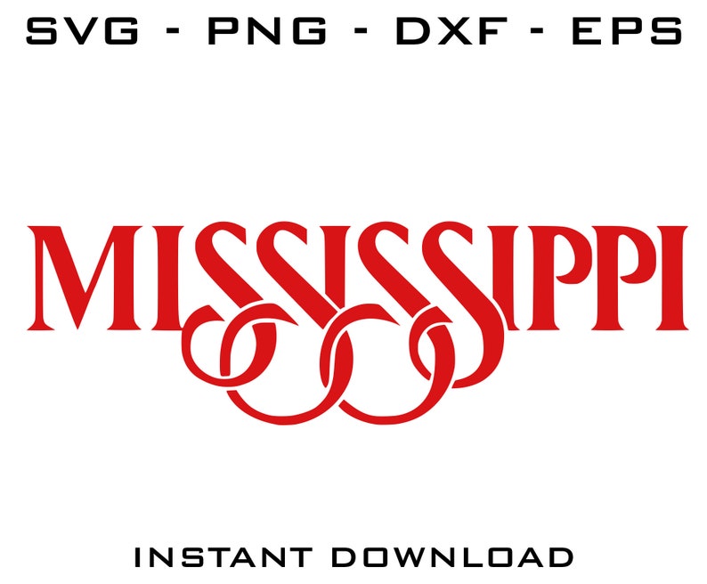 Mississippi SVG Mississippi Cut Files Mississippi Cricut - Etsy
