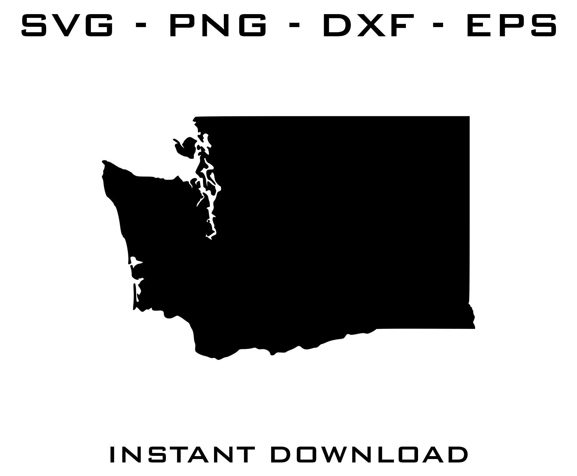 Washington State SVG - Washington State Cut Files - Washington State ...
