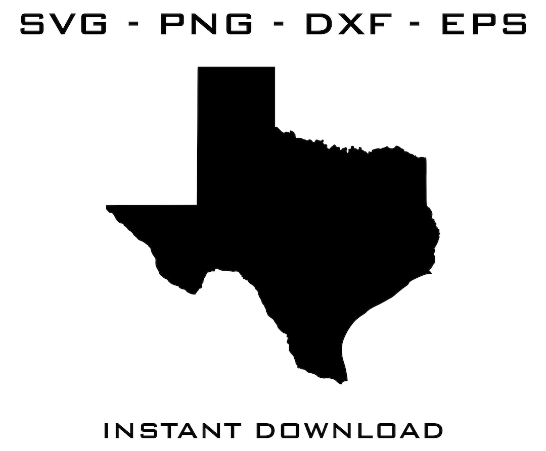 Texas SVG - Texas Cut Files - Texas Cricut - Texas Silhouette - Texas ...