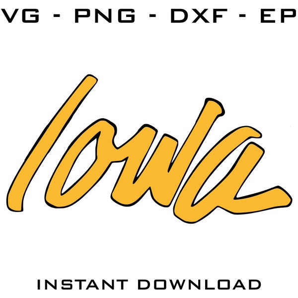 Iowa State Stencil - Etsy