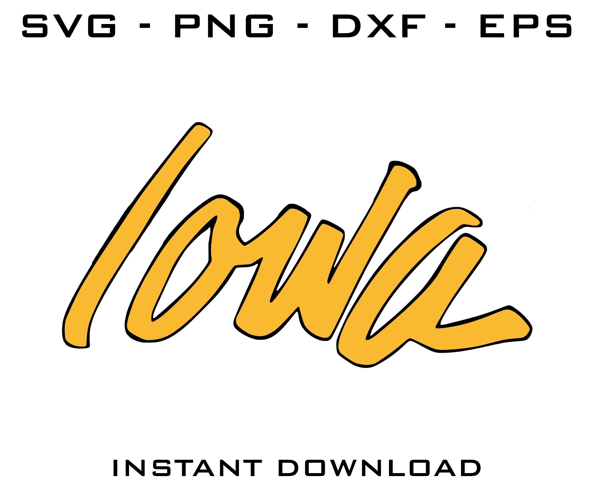 Iowa SVG - Iowa Cut Files - Iowa Cricut - Iowa Silhouette - Iowa ...