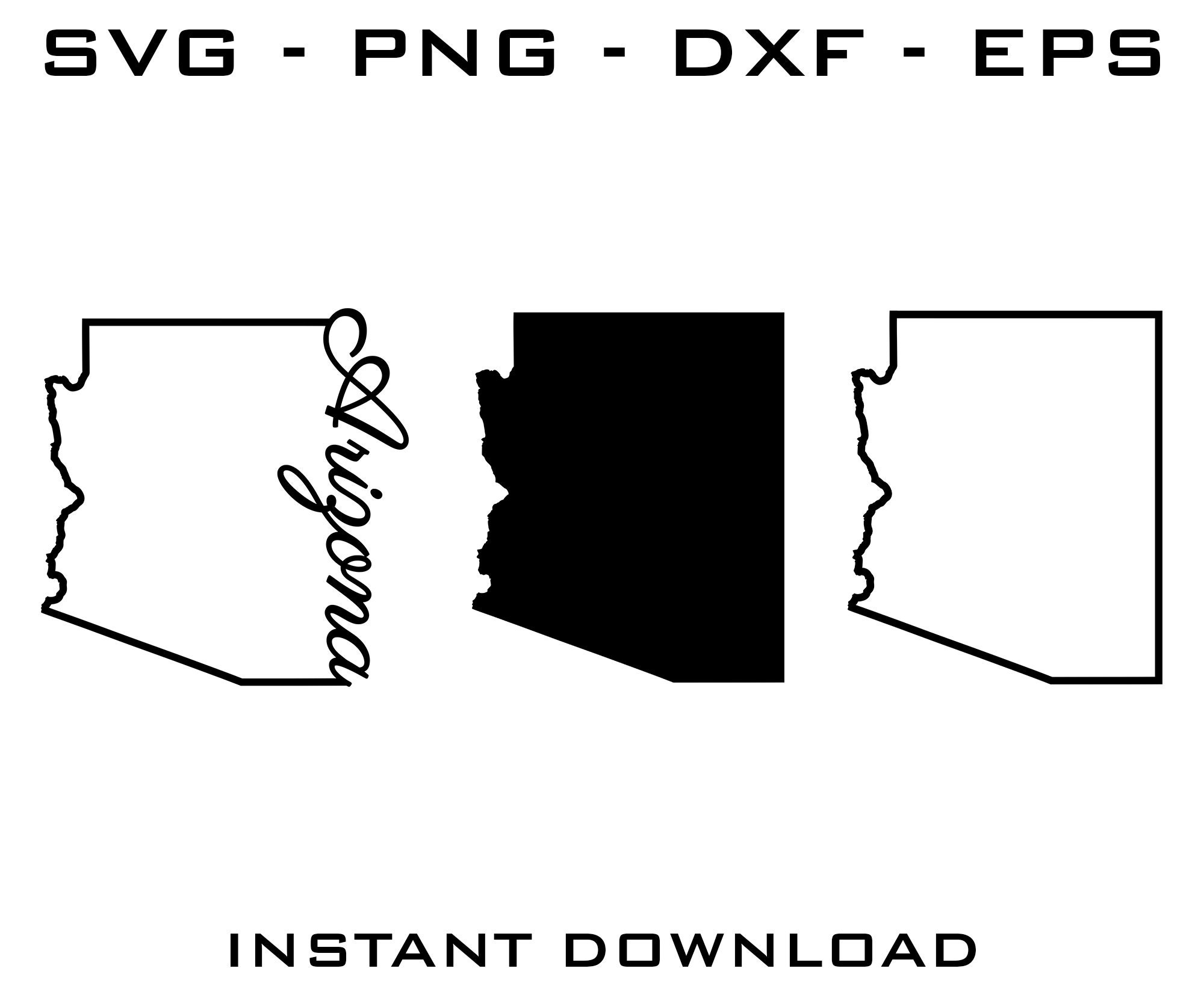 Arizona Bundle SVG - Arizona Bundle Cut Files - Arizona Bundle Cricut ...