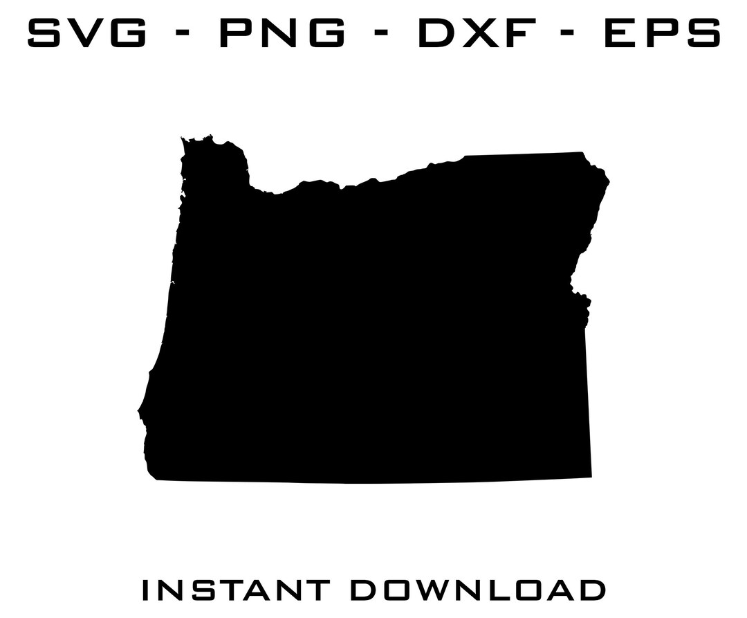 Oregon SVG - Oregon Cut Files - Oregon Cricut - Oregon Silhouette ...