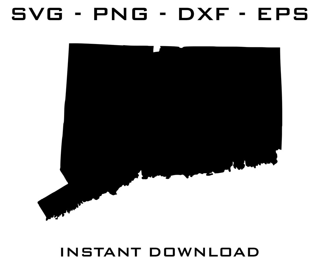 Connecticut SVG - Connecticut Cut Files - Connecticut Cricut ...