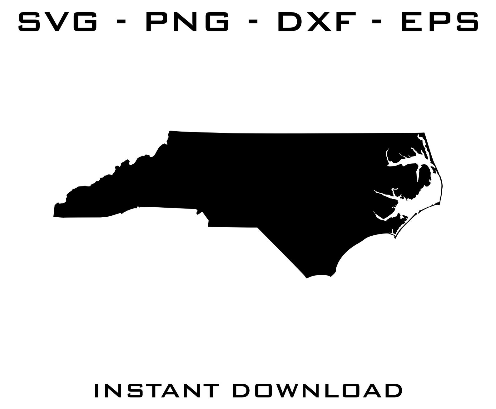 North Carolina SVG - North Carolina Cut Files - North Carolina Cricut ...