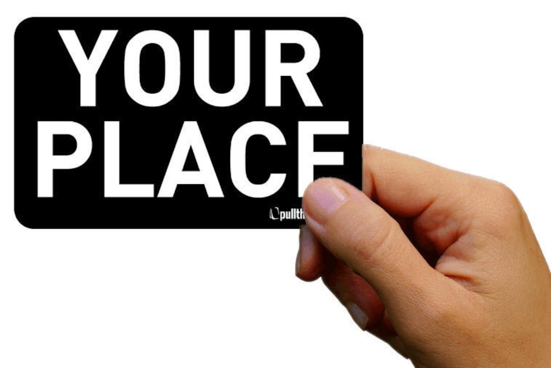 My Place/your Place Card - Etsy