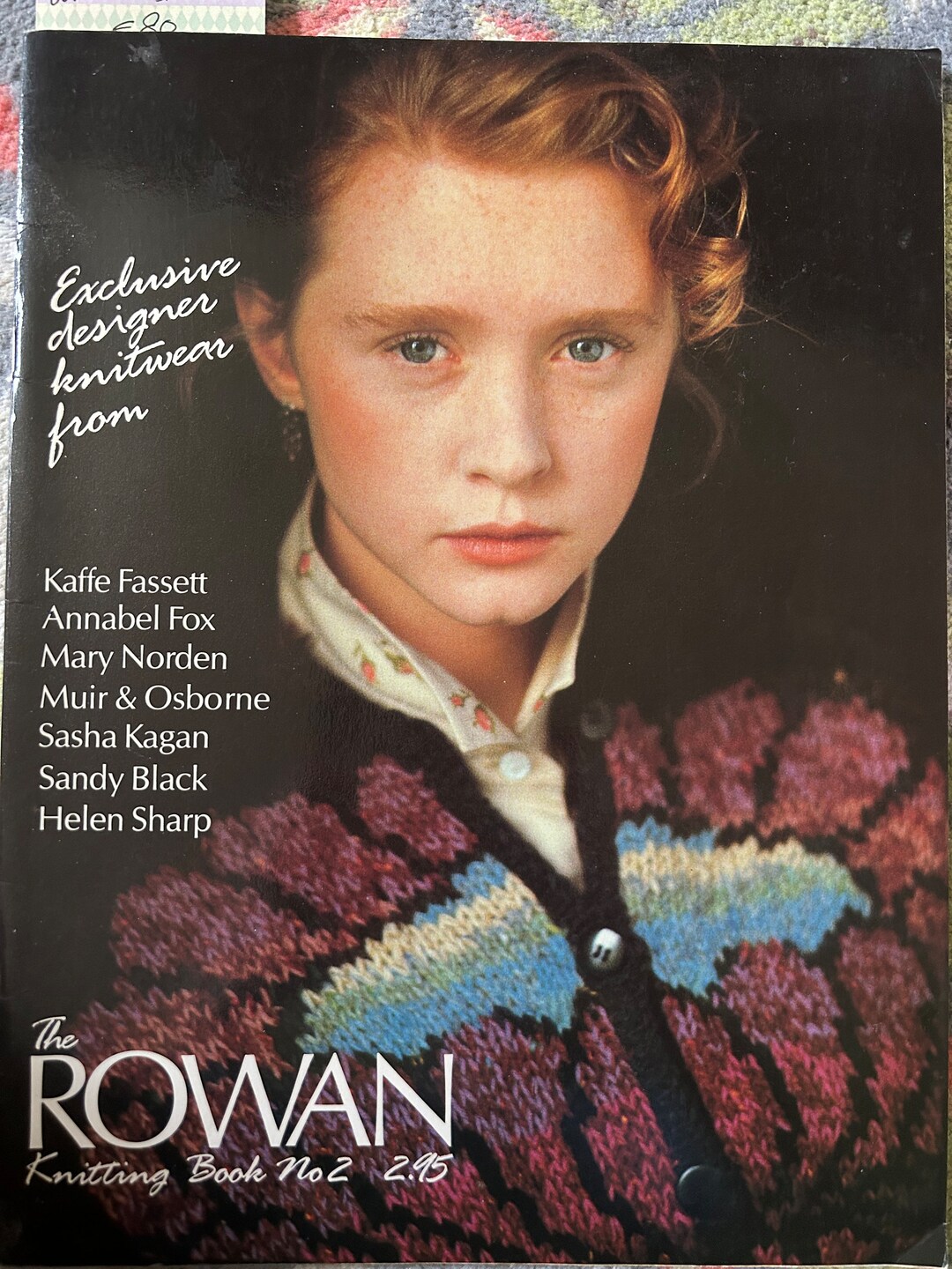 Rowan Knitting No.2. Very Rare, Out of Print. 1987. Designer Knitwear ...