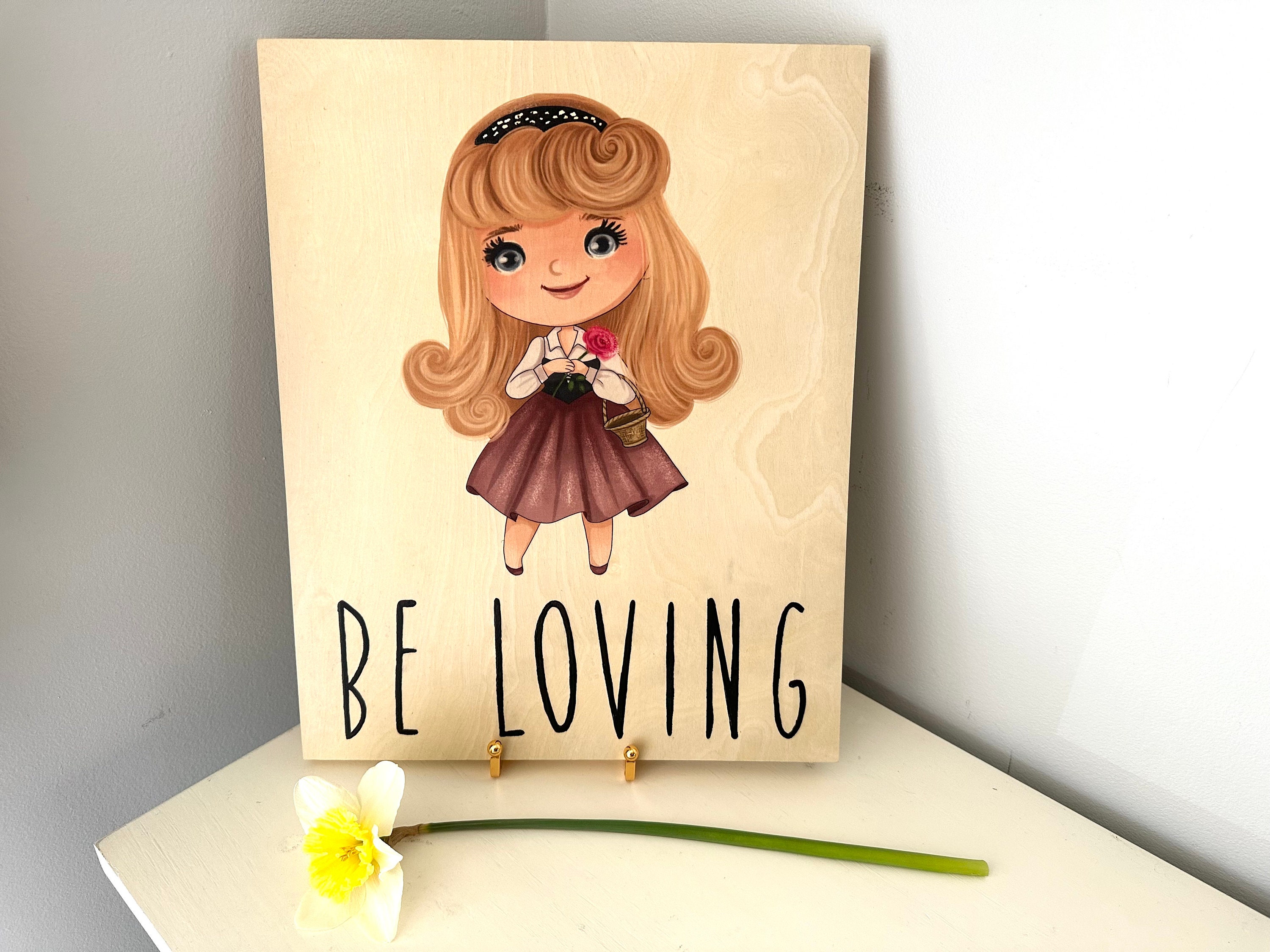 Sleeping Beauty Wall Decor Girl, Sleeping Beauty Sign, Sleeping Beauty ...