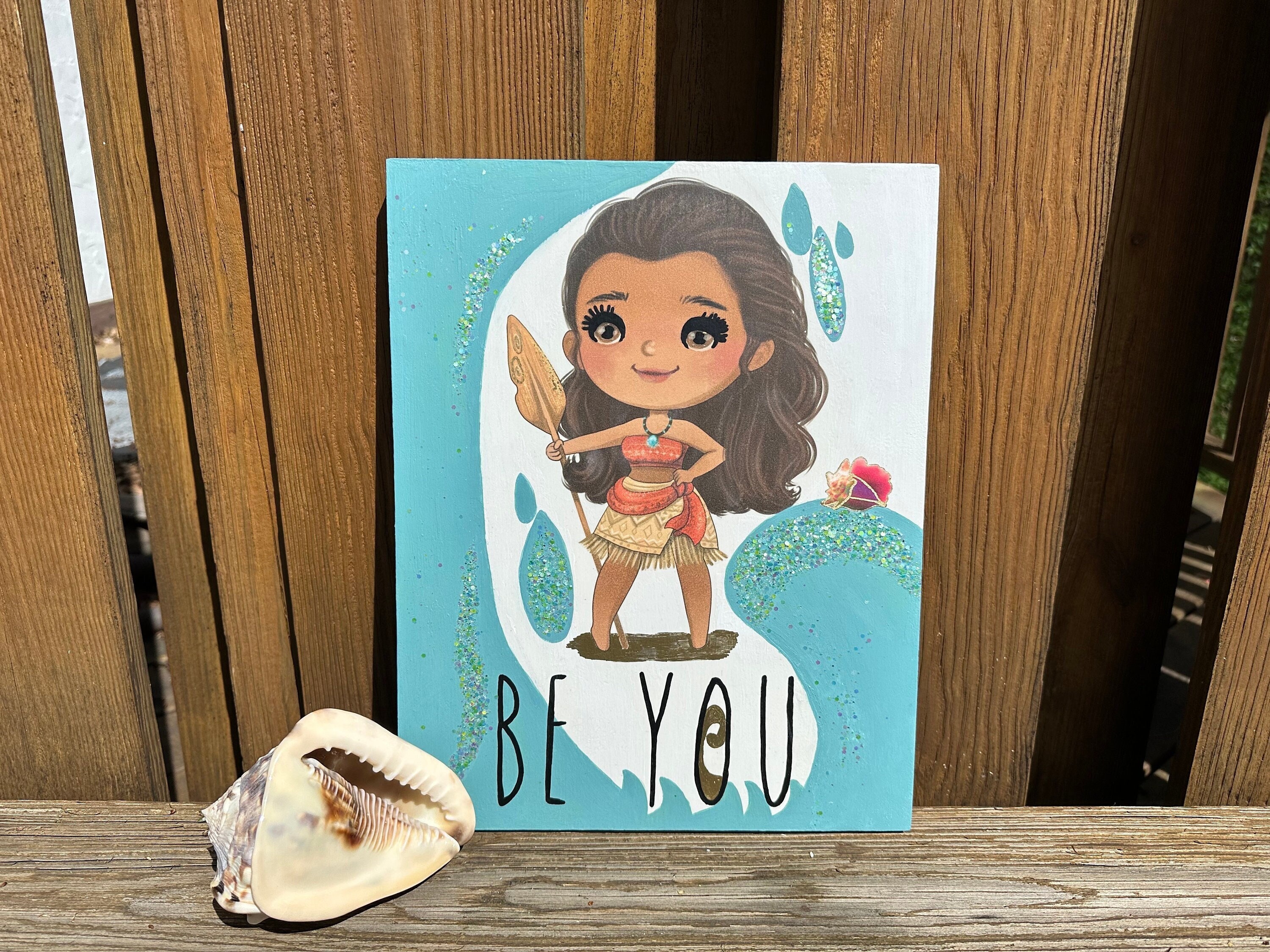 Moana Wall Hanging, Moana Wooden Sign, Moana Wall Art, Polynesian ...
