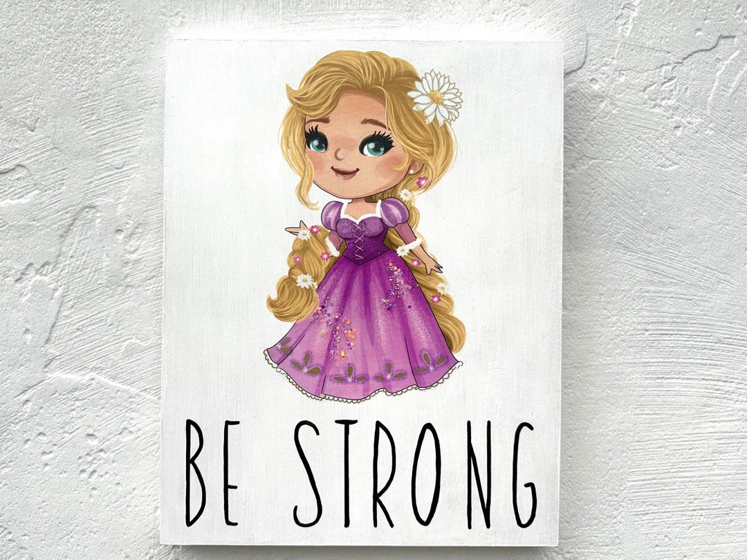Rapunzel Sign, Disney Princess Rapunzel Sign, Rapunzel Room Decor ...