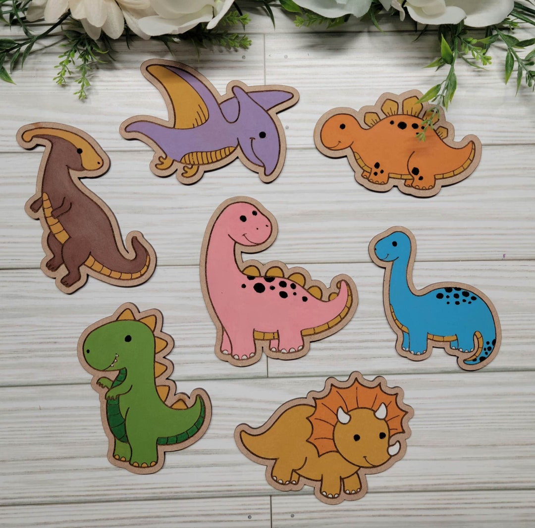 Dinosaur Wood Craft Kit - Etsy