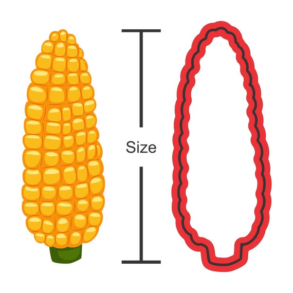 Corn on the Cob Cookie Cutter - Etsy