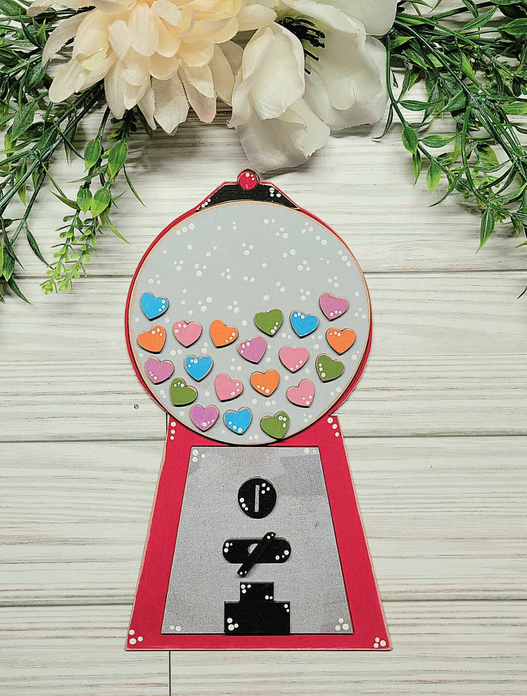 Valentine's Gumball Machine Shelf Sitter Craft Kits - Etsy