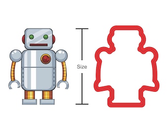 Helicopter Robot Cookie Cutter - Etsy