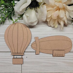 Hot Air Balloon and Blimp Craft Kit - Etsy