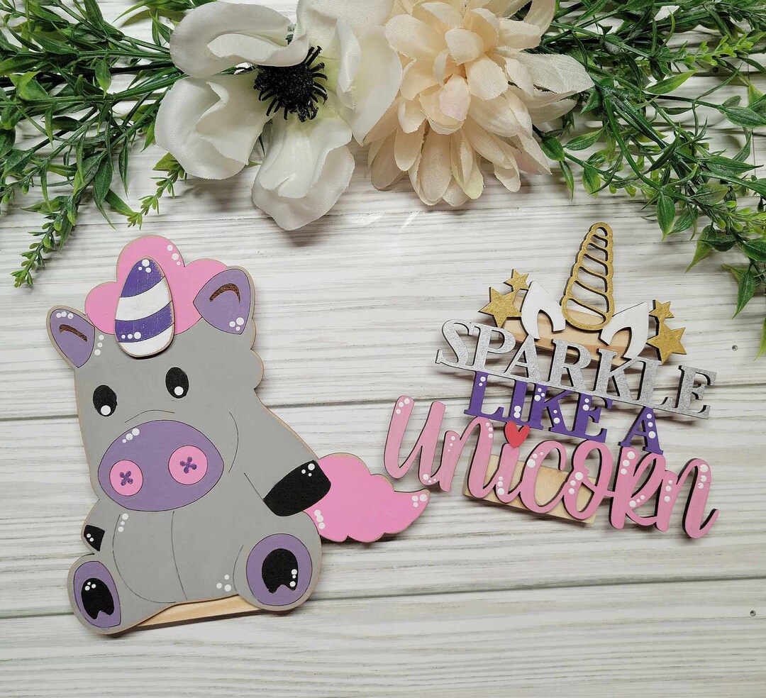 Sparkle Like a Unicorn Craft Kit - Etsy