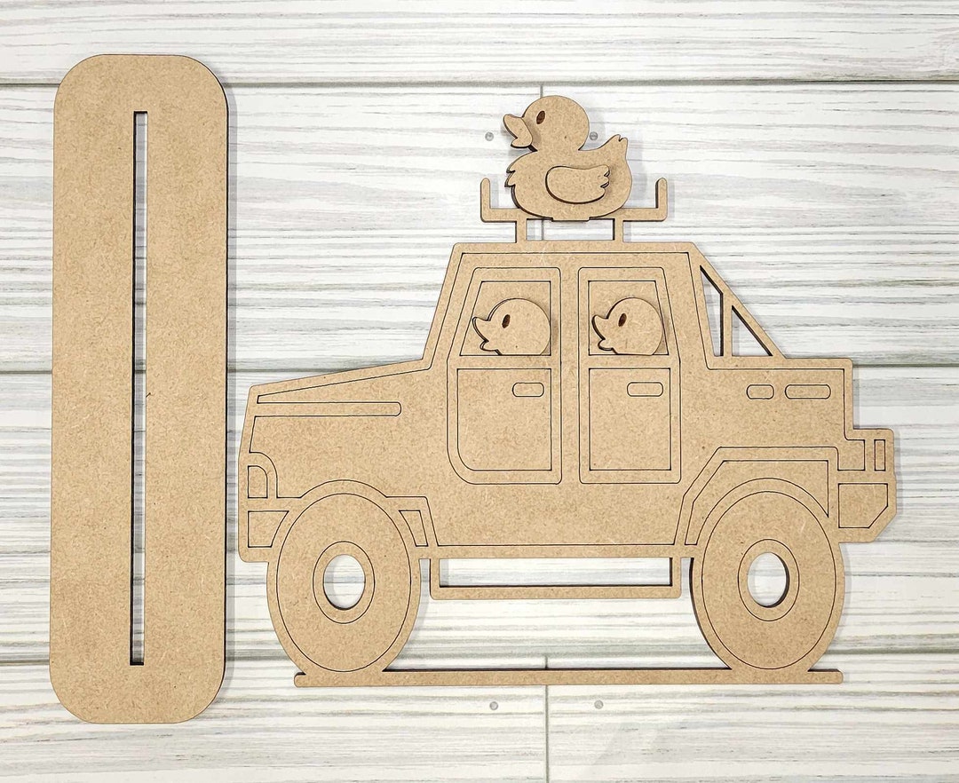 Jeep Rubber Ducky Craft Kit - Etsy