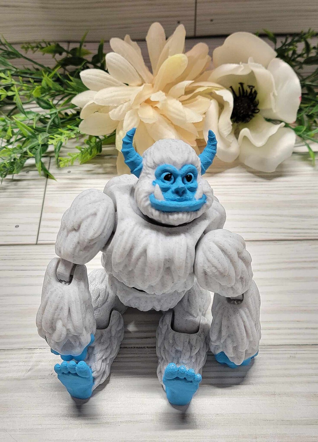 Articulated Yeti Fidget Toy - Etsy