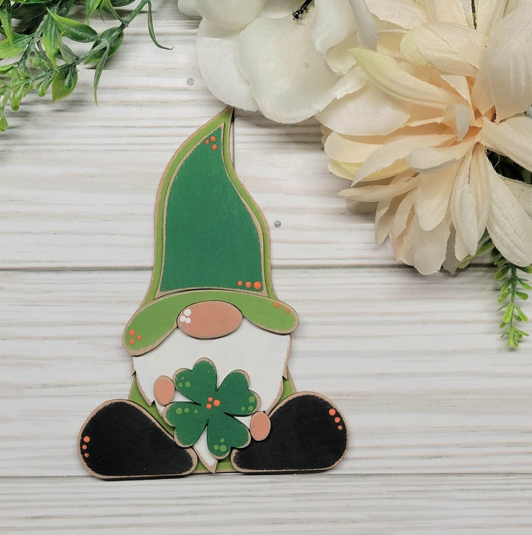 St Patrick's Day Gnome Craft Kit - Etsy