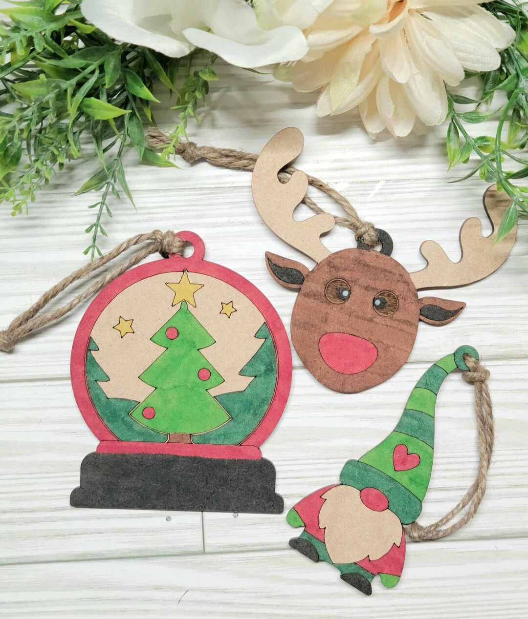 Mini Christmas Ornament Craft Bundle Kit - Etsy