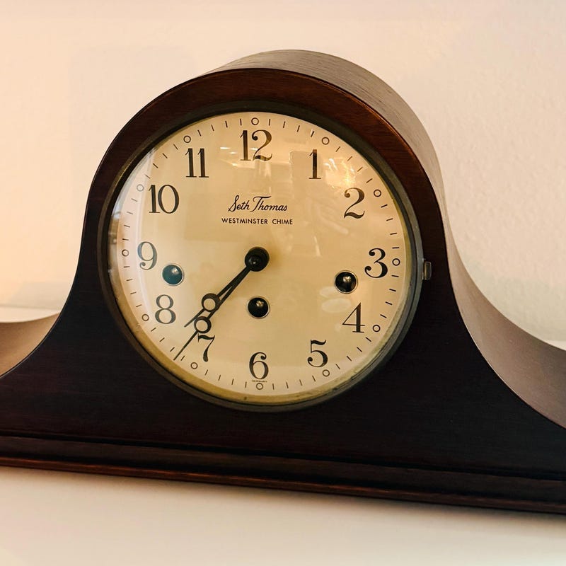Electric Seth Thomas Clock - Etsy