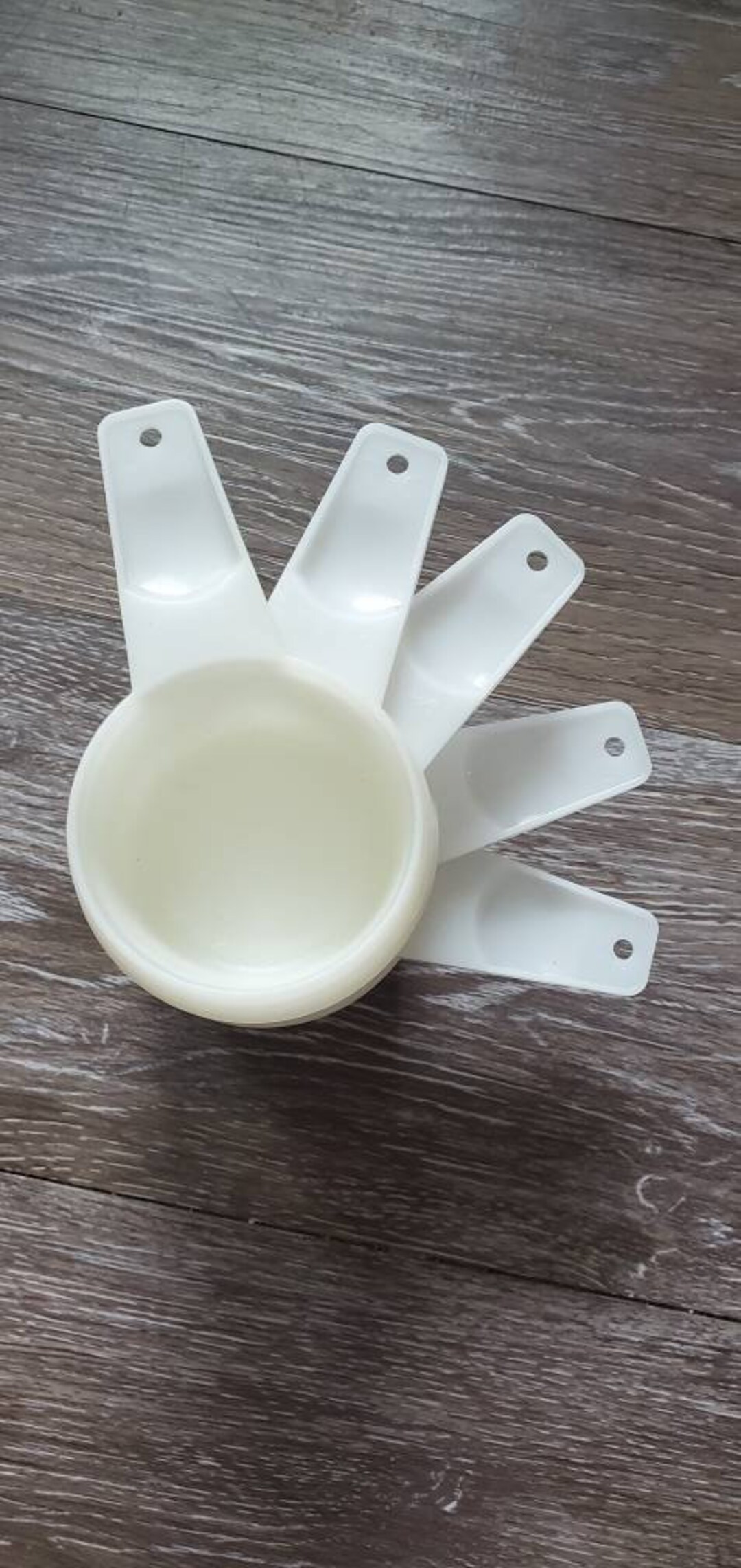 Vintage White Tupperware Measuring Cups Your Choice Retro - Etsy