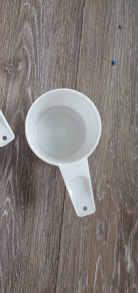 Vintage White Tupperware Measuring Cups Your Choice Retro - Etsy
