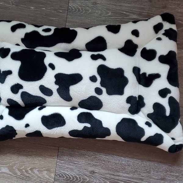 Cow Print Dog Bed - Etsy