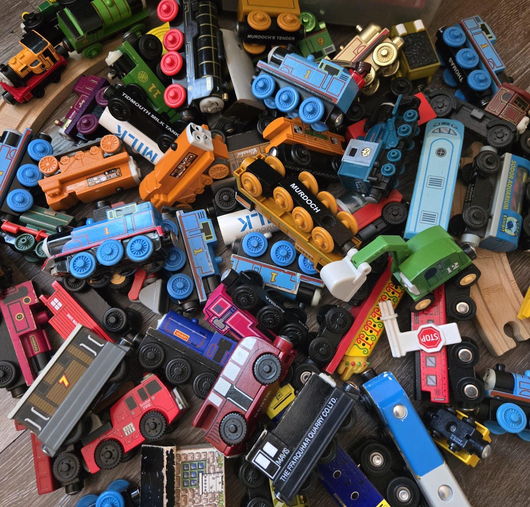 Mystery Box of 5 Thomas the Train and Friends Vehicles Figures ...