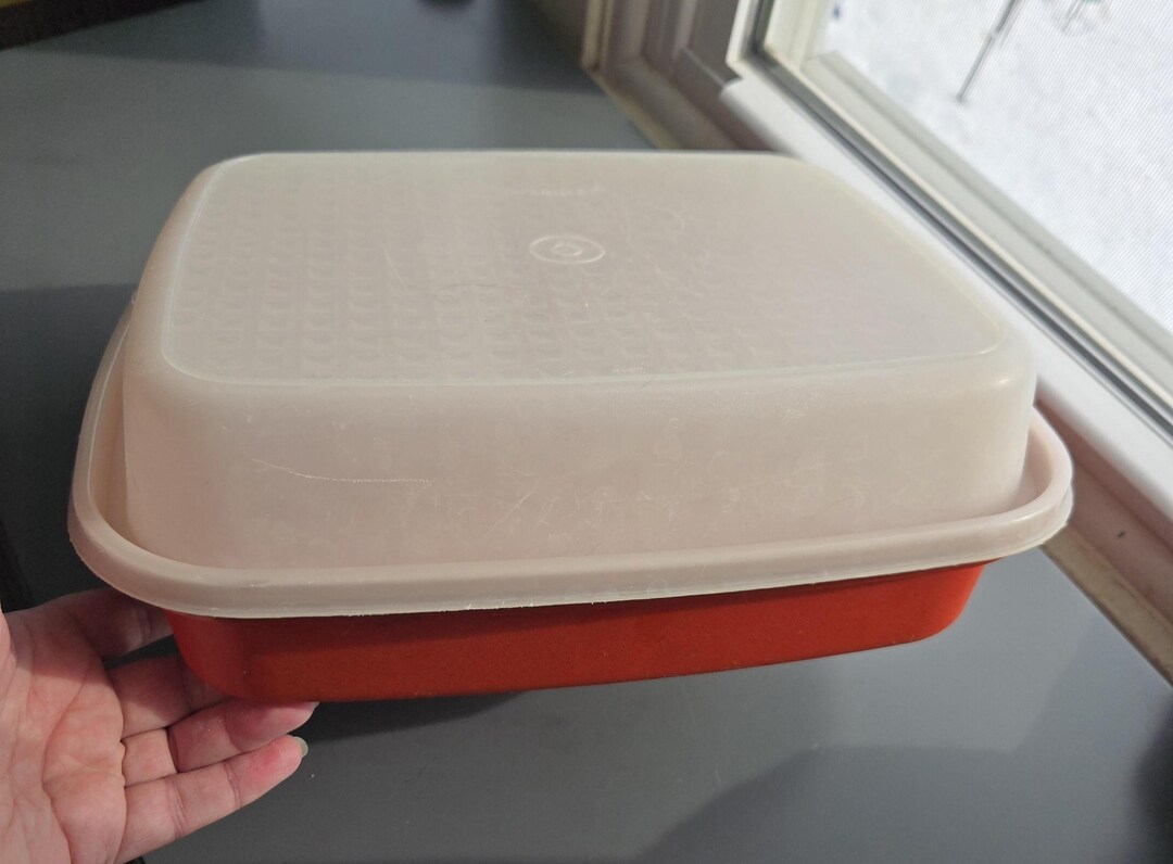 TUPPERWARE #1294 Season and Serve Large Marinade Container Paprika ...