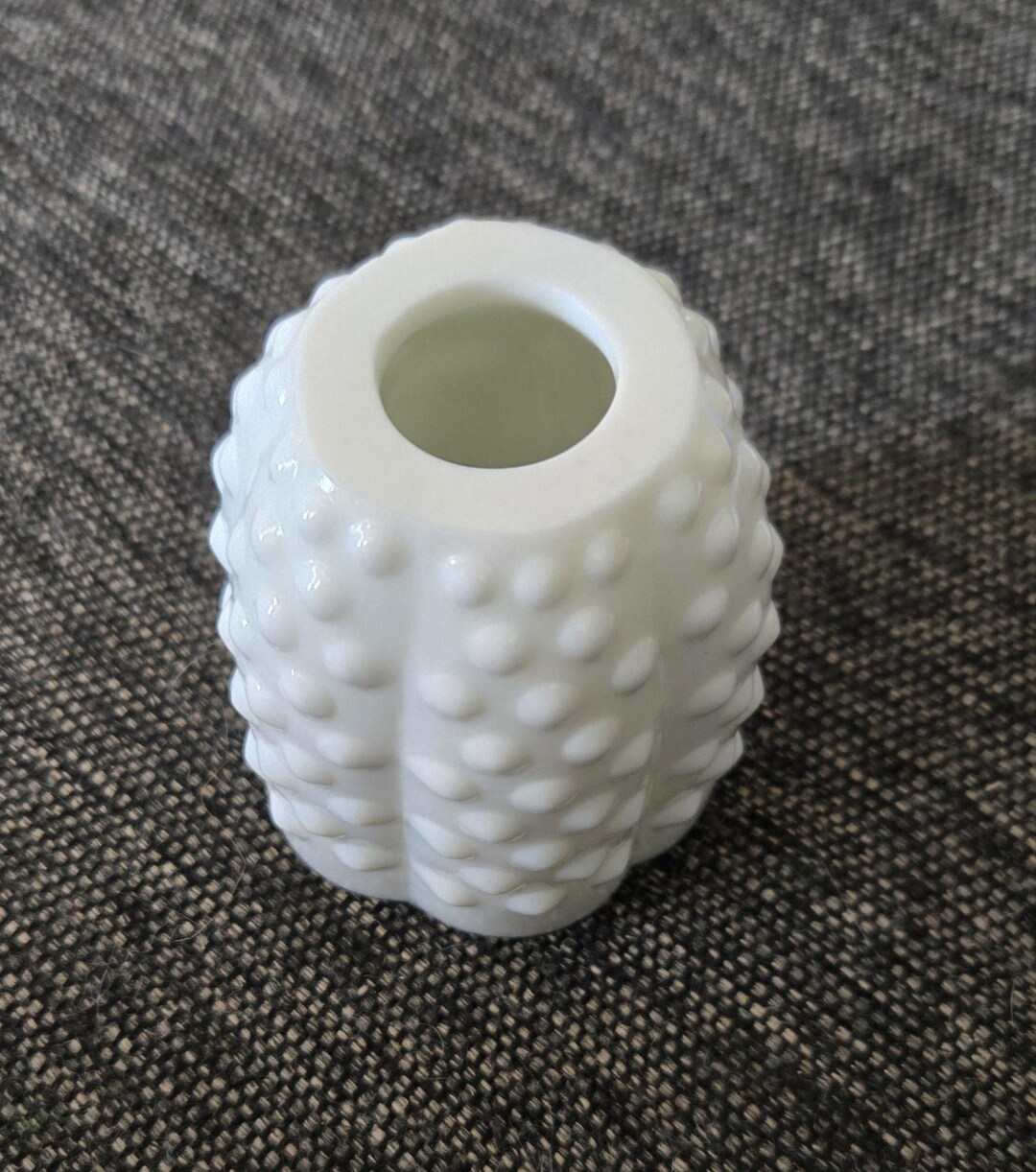 Vintage Hobnail Pickle Fairy Lamp Top Only - Milk Glass - White ...